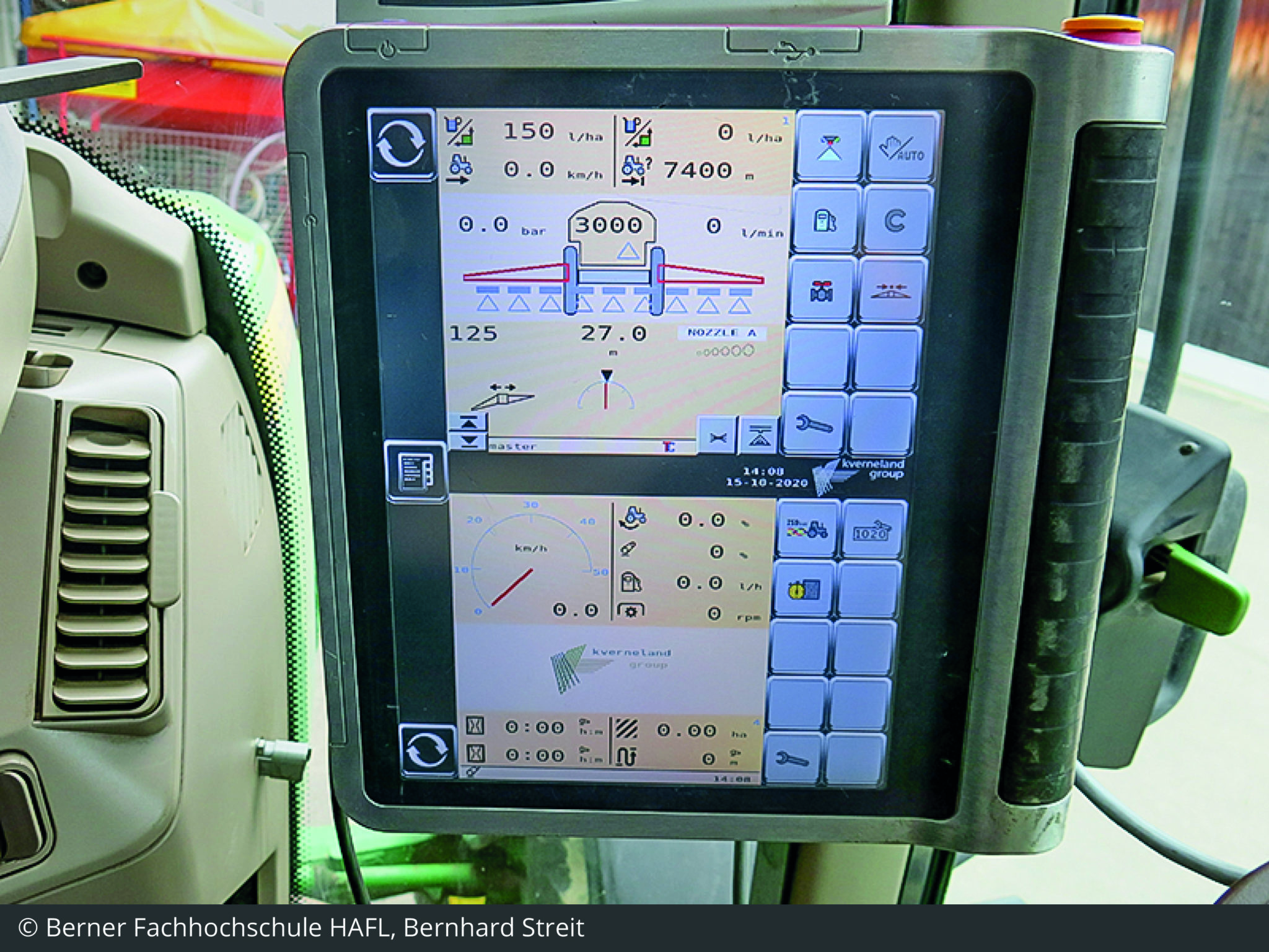 Transmission numérique de données normalisée ISOBUS dans les machines ...
