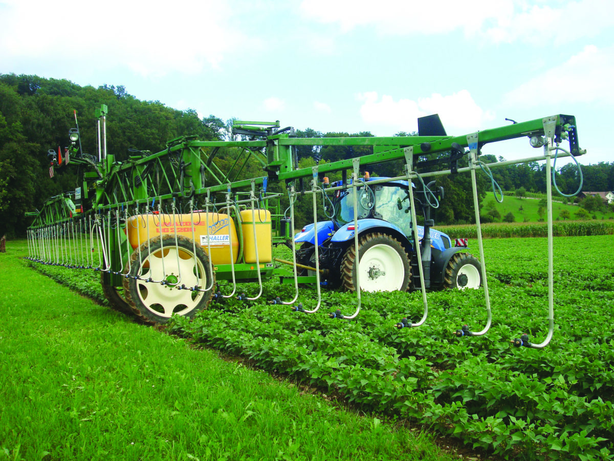 Massnahmen Abdrift Feldbau - Agripedia
